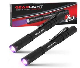 OF Gearlight Led Pocket Flashlight Pack GL-LPFS100-2P-1