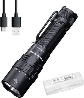 LIGHT PD40RV3 Tactical Flashlight Usb Rechargeable Throw