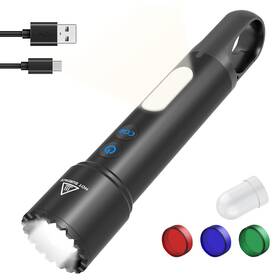 MOLAER Ggfl Led Flashlight Rechargeable High Tactical Flash