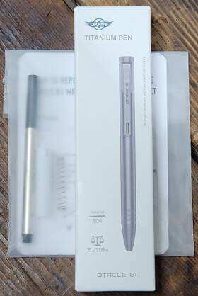 OLIGHT 1386 Oknife Otacle Titanium Pen Refill Fidget