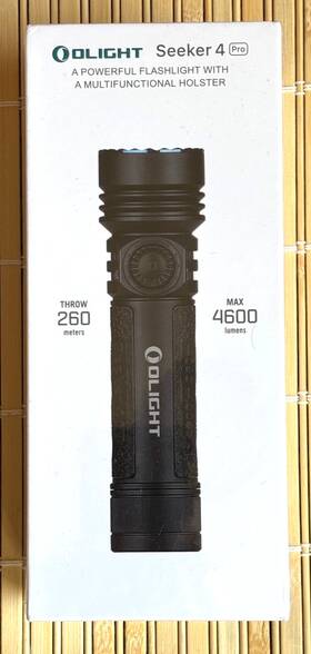 OLIGHT SEEKER4PROMTBKNW Seeker Pro High Power Flashlight