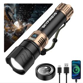 SKYFIRE SF-1097-8 Led Flashlights High Ignition Lens Bright