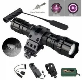 VASTFIRE IR850NM Hunting Ir Night Vision Light Led Zoom Rail